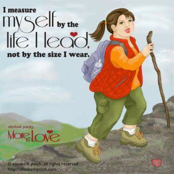 Plus Size Art: More To Love by Elizabeth Patch | The Curvy Fashionista