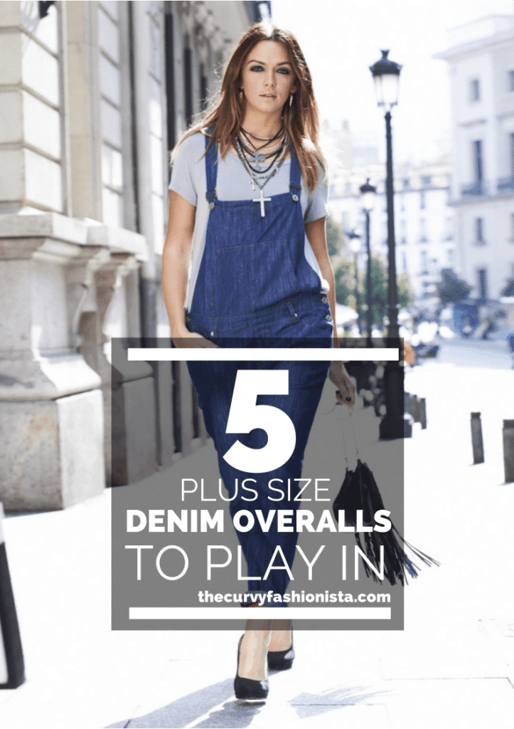 Five Plus Size Denim Overalls to Play In | The Curvy Fashionista