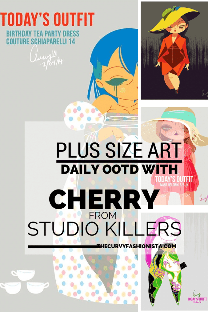 PLUS SIZE ART: Your Daily OOTD with Cherry from Studio Killers
