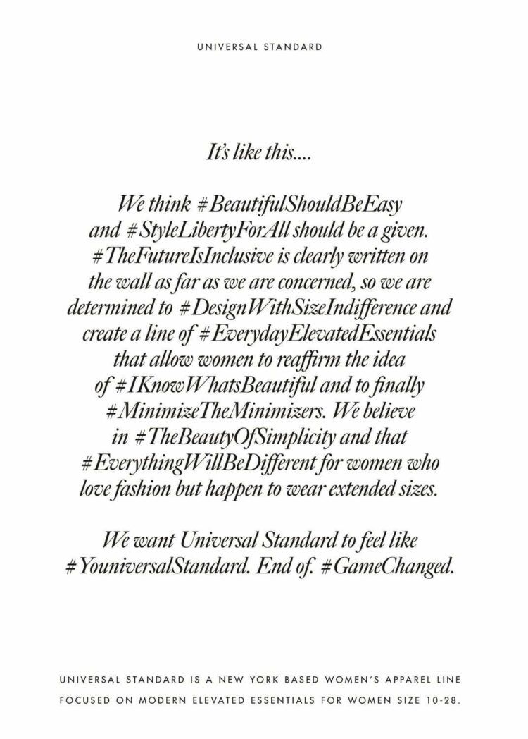 Universal Standard New Plus Size Essentials Collection | The Curvy ...