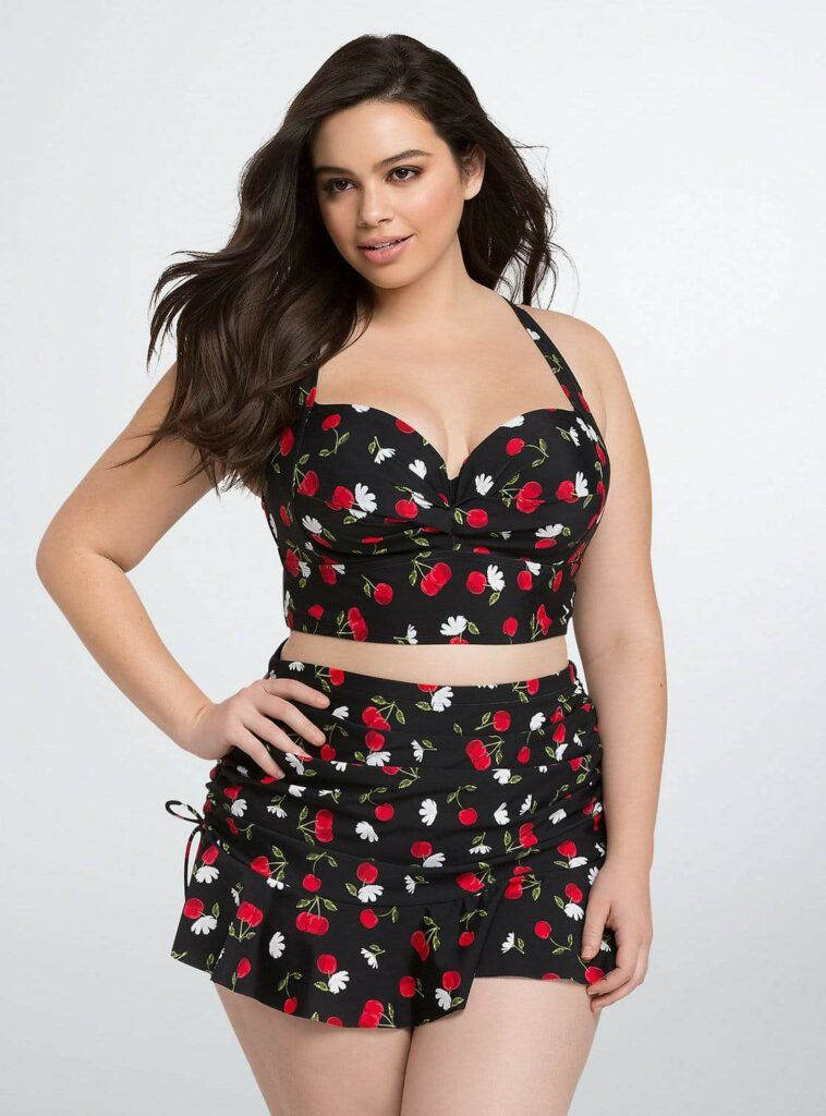 Plus Size Cherry Floral Twist Front Bikini at torrid | The Curvy ...