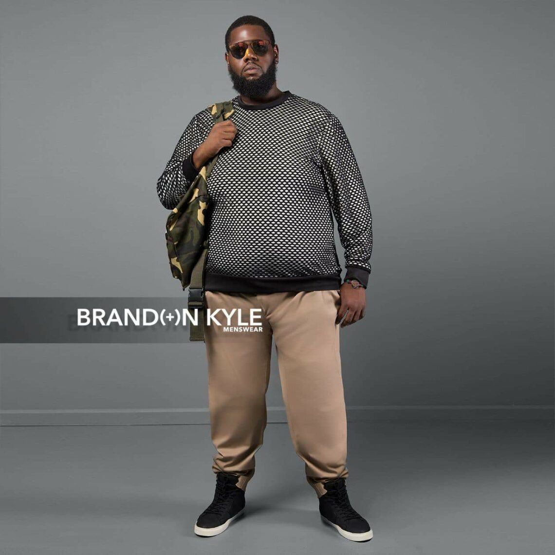 First Look at Brandon Kyle’s Plus Menswear Collection!