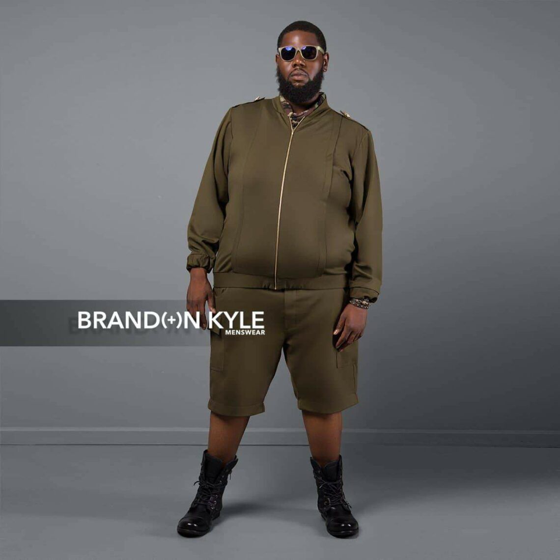 First Look at Brandon Kyle’s Plus Menswear Collection!