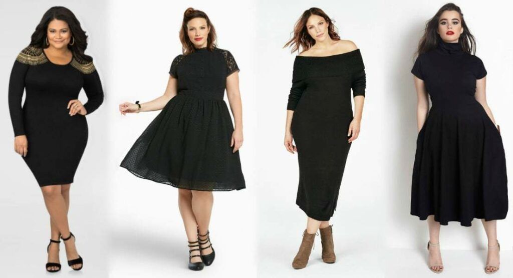 13 Plus Size Little Black Dresses Must Have Under $100.00!