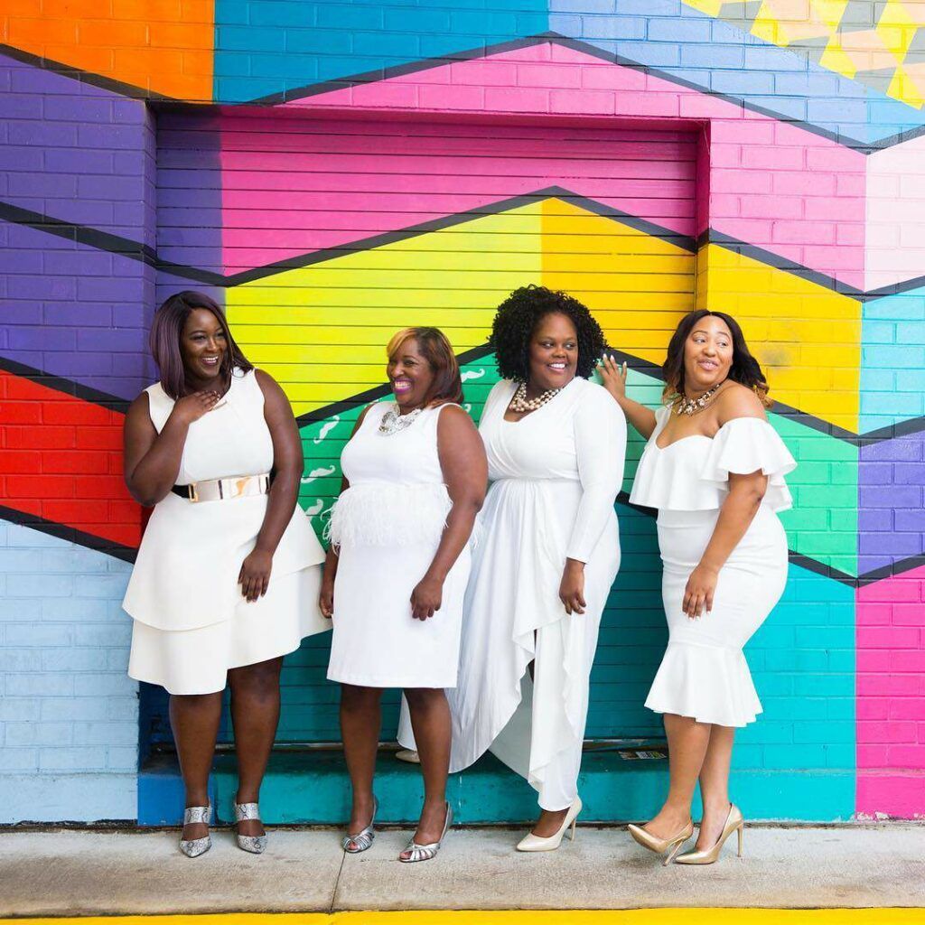 These Plus Size Beauties Stun In Their Whites After Labor Day