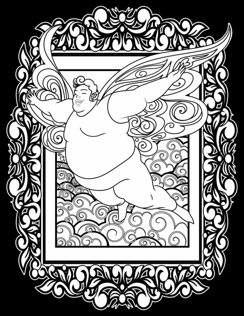 flying man | The Curvy Fashionista