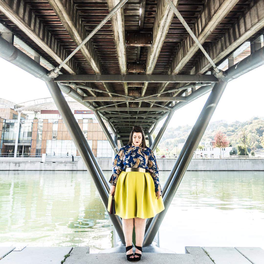 French Plus Size Blogger Virginie of Freaky Useless 2 | The Curvy ...