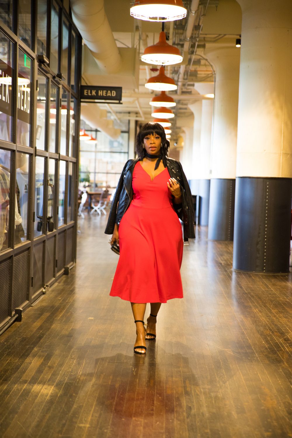 Show Me, Style Me: One Red Plus Size Dress- 3 Looks!