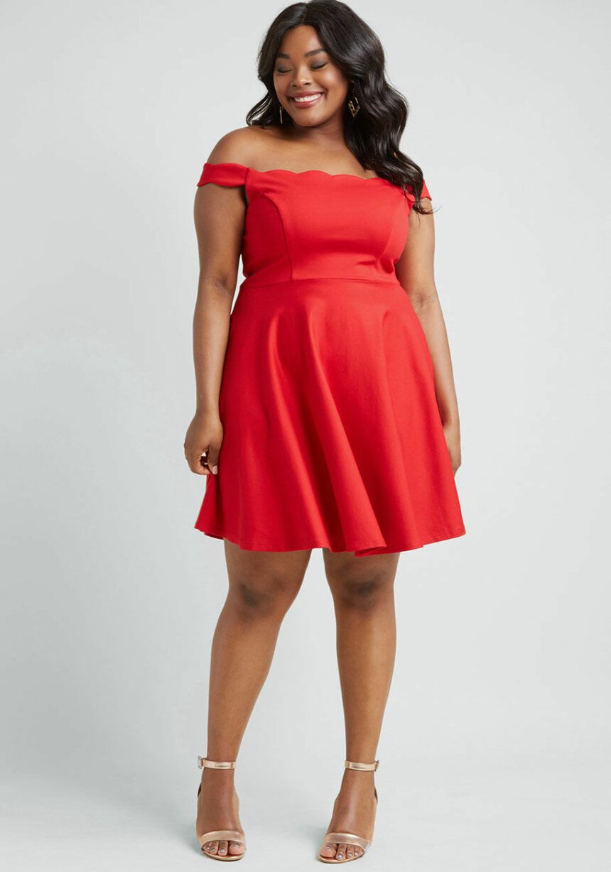 15 Fly Plus Size Red Dress Options for Valentine’s Day