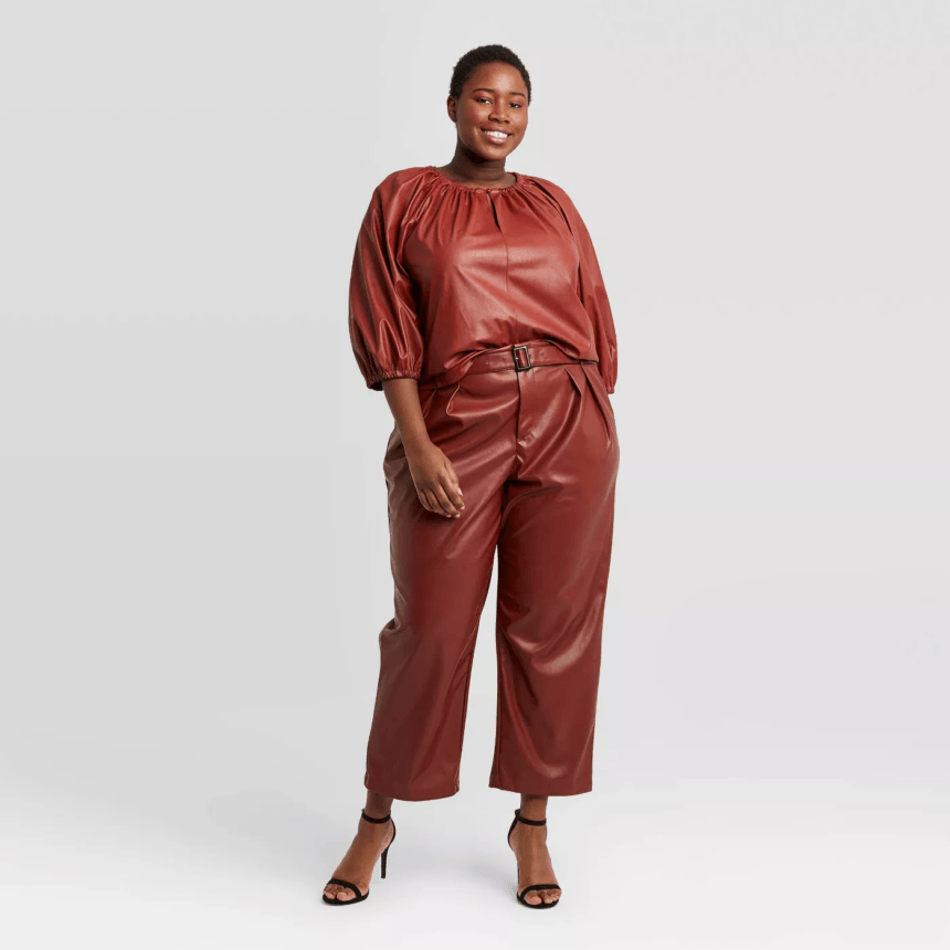 30+ Statement Plus Size Leather Finds for Fall You'll Want NOW!