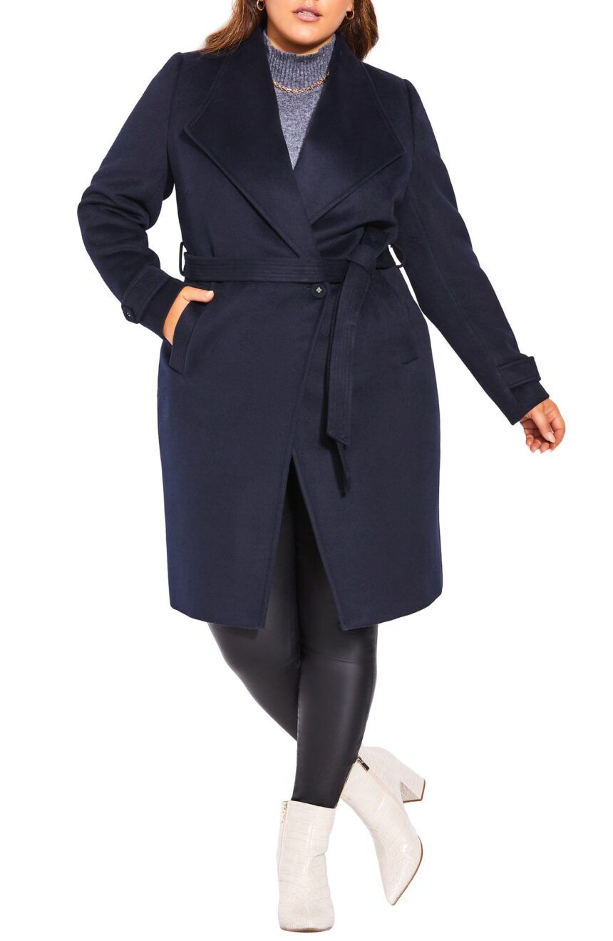 20 Luxe Fall And Winter Plus Size Coats That Bring The Drama And Make A ...