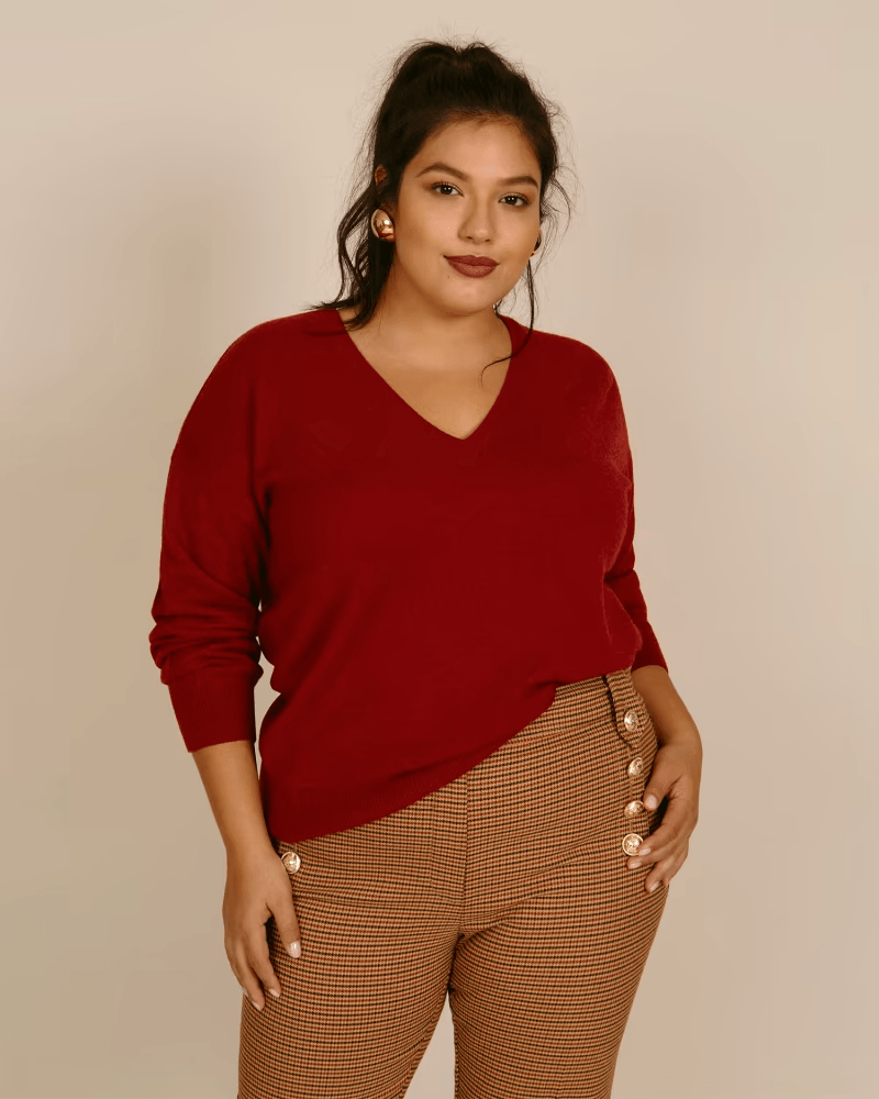 Keep Warm With These 22 Really Stylish Plus Size Cashmere And Wool Sweaters