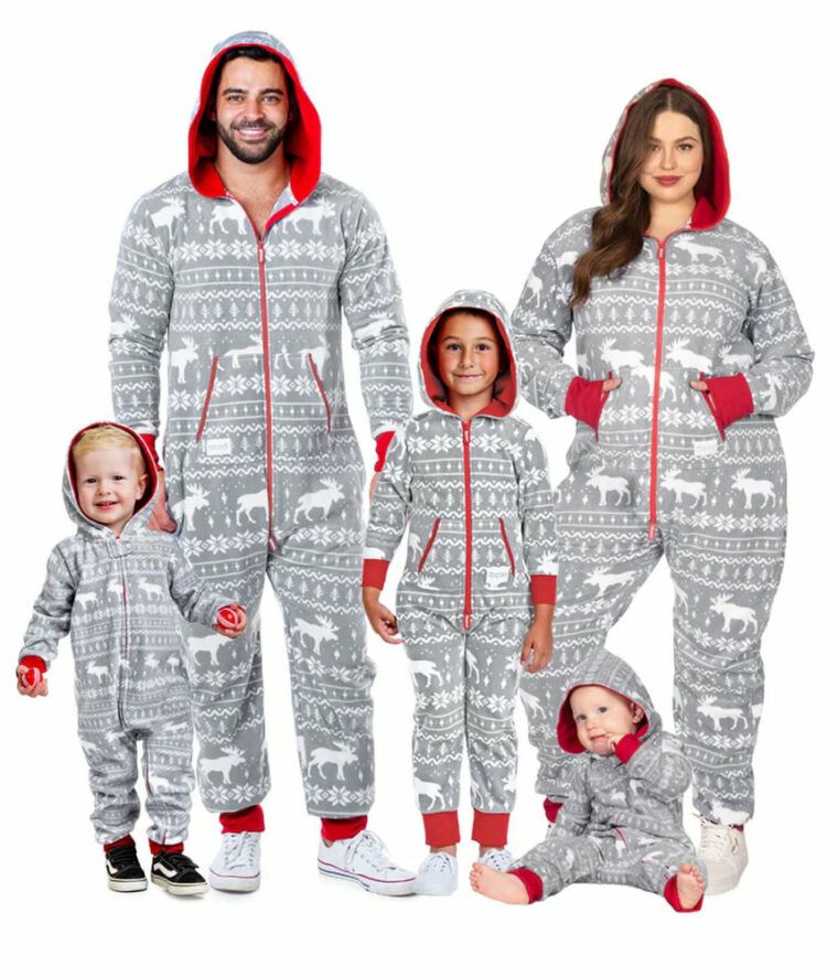 11 Places Where You Can Score Matching Plus Size Family Pajamas!