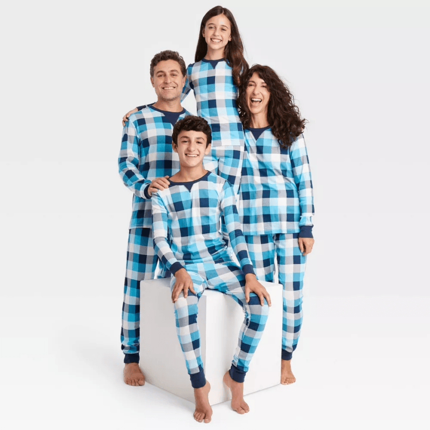 11 Places Where You Can Score Matching Plus Size Family Pajamas!