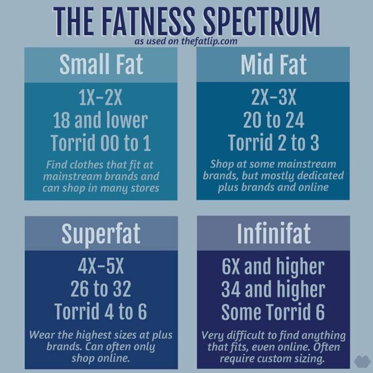 The Fatness Spectrum and Why it Matters | The Curvy Fashionista