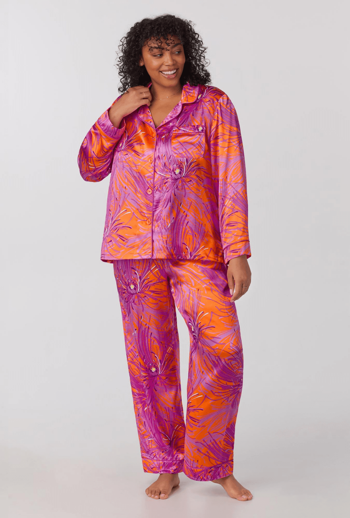 We've Found The Perfect 100% Silk Plus Size Pajamas!